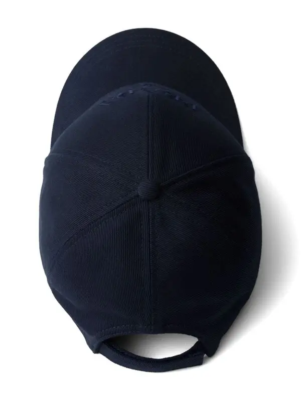Prada Drill Baseball Cap - Blue