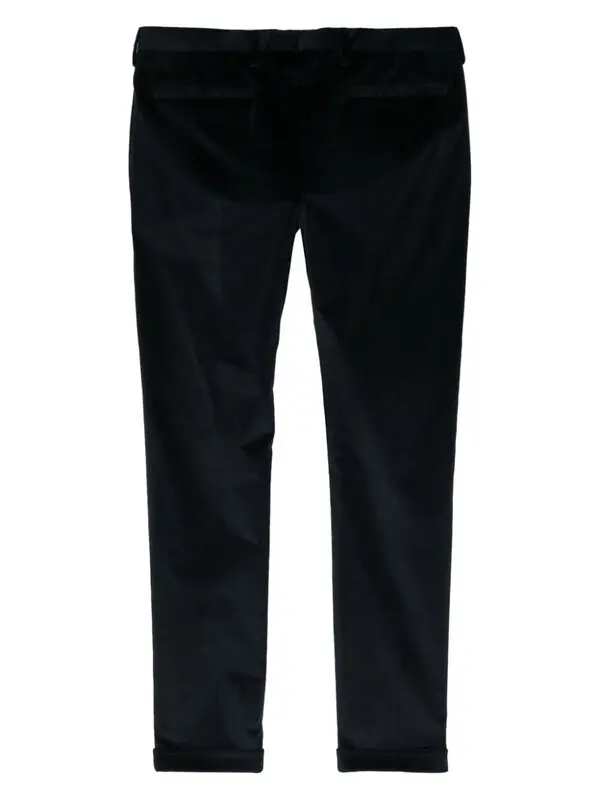 Paul Smith Mid-rise Tapered Trousers - Blue