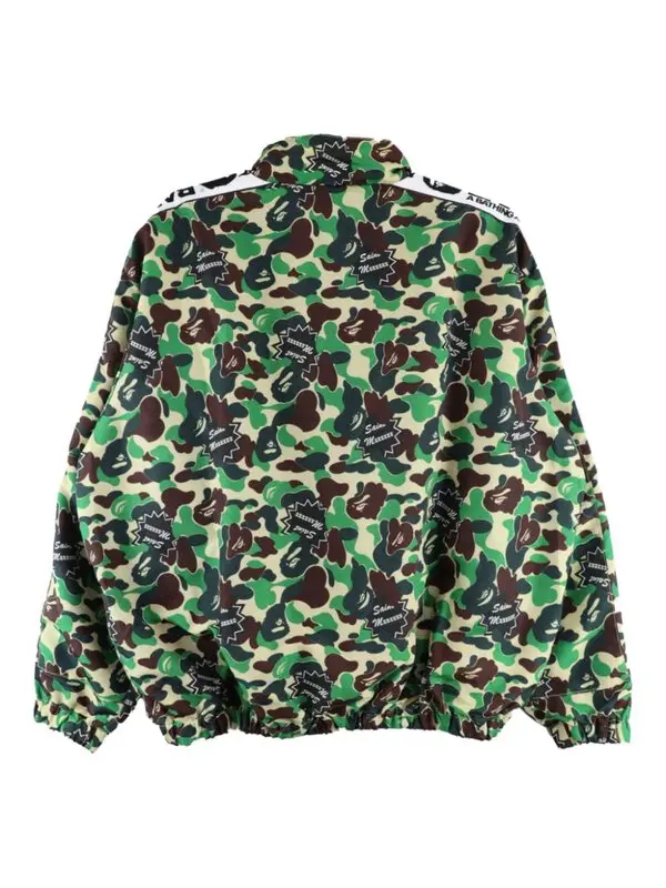 SAINT MXXXXXX Camouflage-print Bomber Jacket