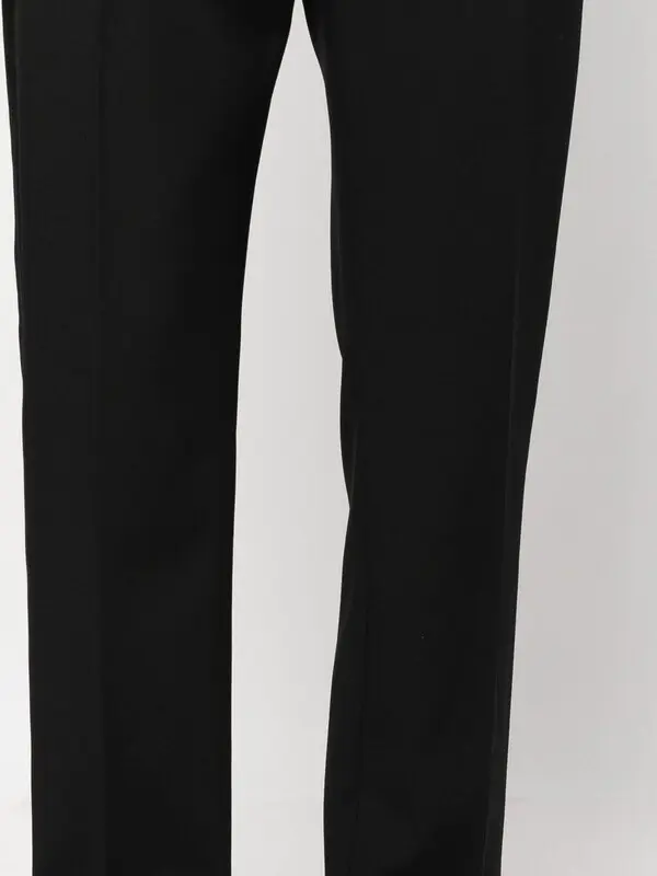 Saint Laurent Straight-leg Tailored Trousers - Black