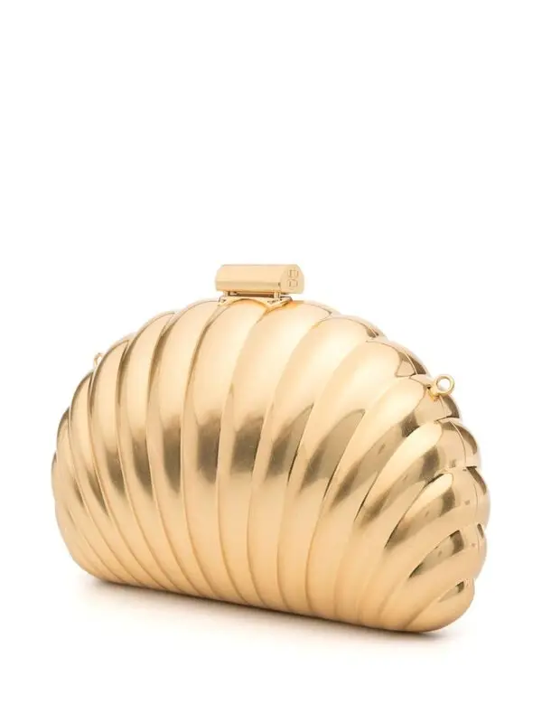 Simkhai Monet Shell-motif Clutch - Gold