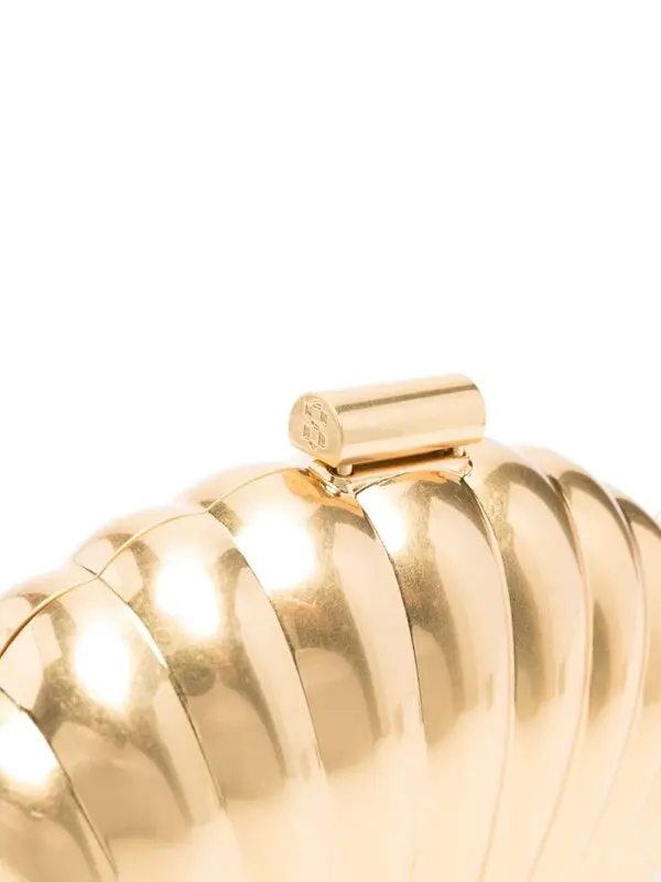 Simkhai Monet Shell-motif Clutch - Gold