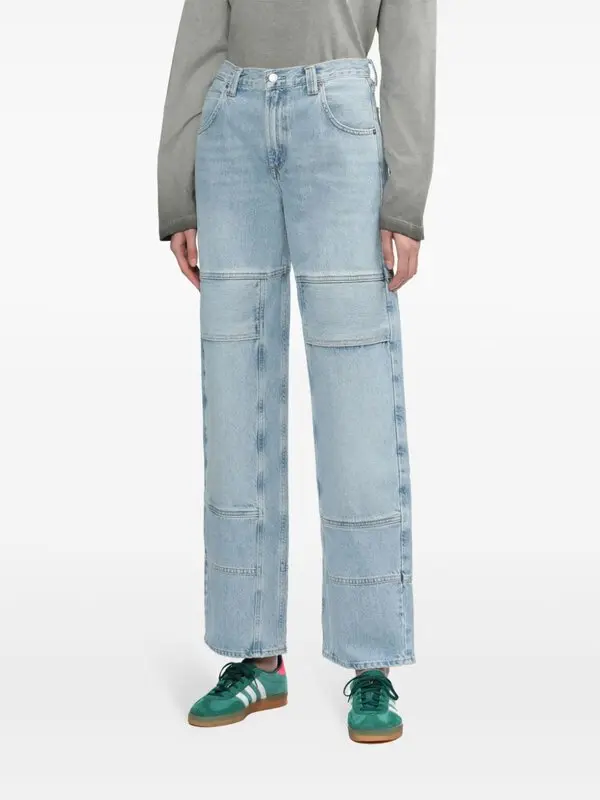 AGOLDE Tanis High-rise Wide-leg Jeans