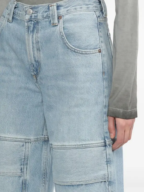 AGOLDE Tanis High-rise Wide-leg Jeans