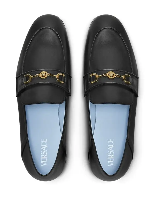 Versace Medusa '95 Leather Slippers
