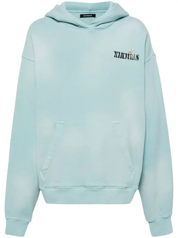 NAHMIAS Logo-print Cotton Hoodie