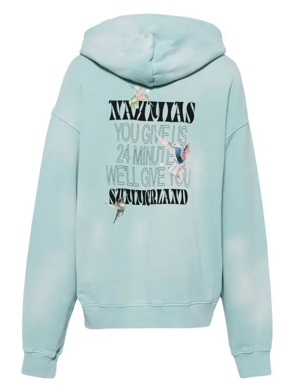 NAHMIAS Logo-print Cotton Hoodie