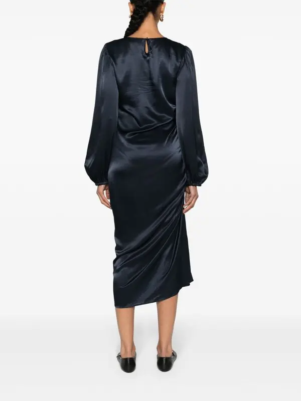 SAMSOE SAMSOE Saelvira Ruched Midi Dress