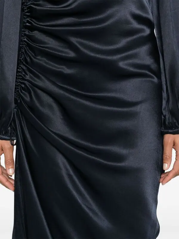 SAMSOE SAMSOE Saelvira Ruched Midi Dress
