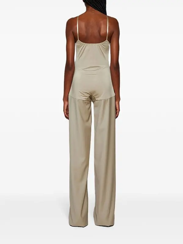 Christopher Esber Talus Straight-leg Jumpsuit - Neutrals