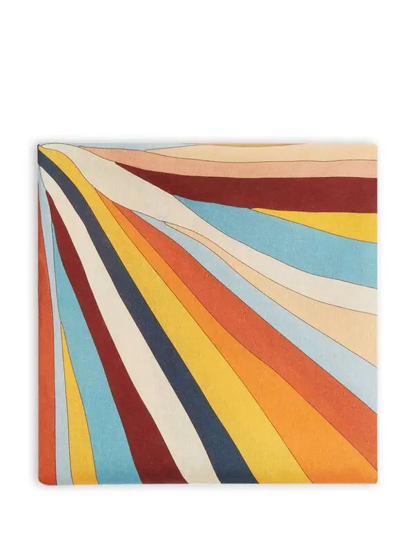 La DoubleJ Rainbow Rays Linen Tablecloth