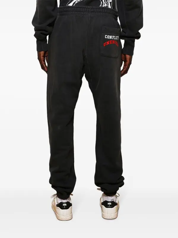 SAINT MXXXXXX Logo-print Cotton Track Pants