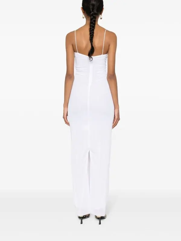 Christopher Esber Moulded Venus Maxi Dress - White
