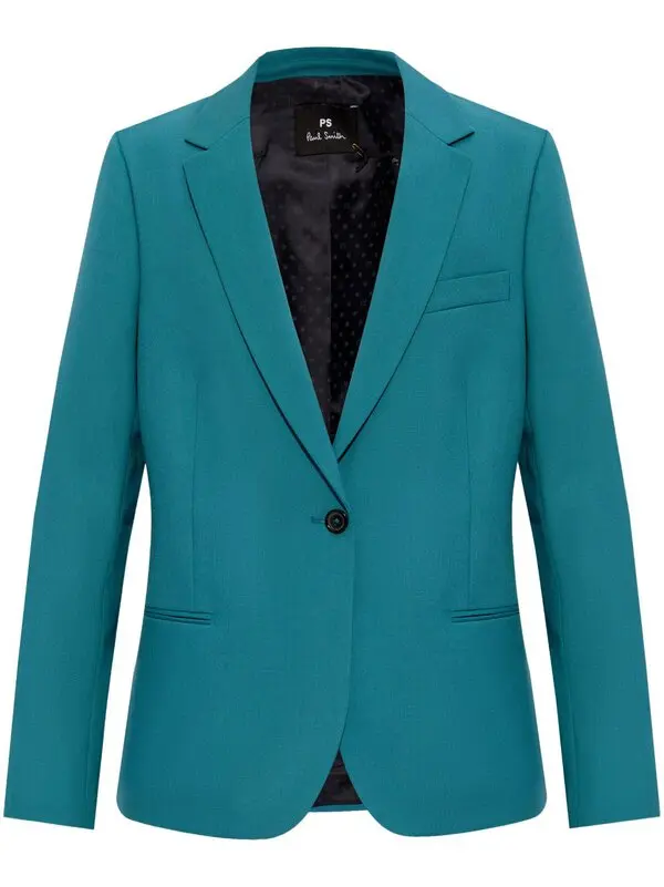 Paul Smith Single-breasted Wool Blazer