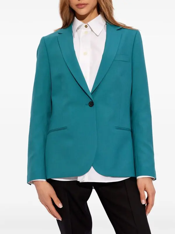 Paul Smith Single-breasted Wool Blazer