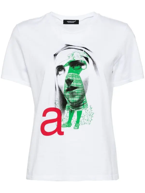UNDERCOVERISM Graphic-print Cotton T-shirt - White