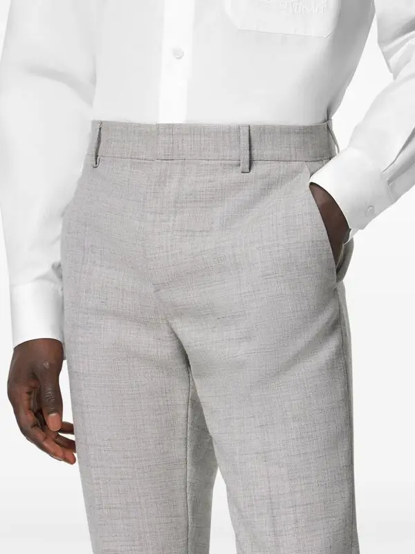 Versace Tailored Wool-blend Trousers