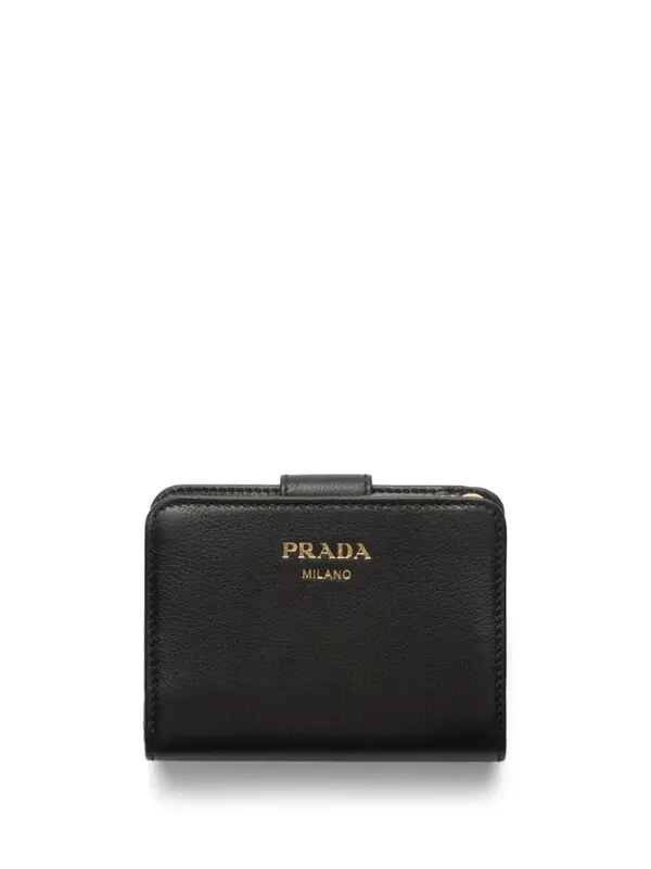 Prada Bi-fold Leather Wallet