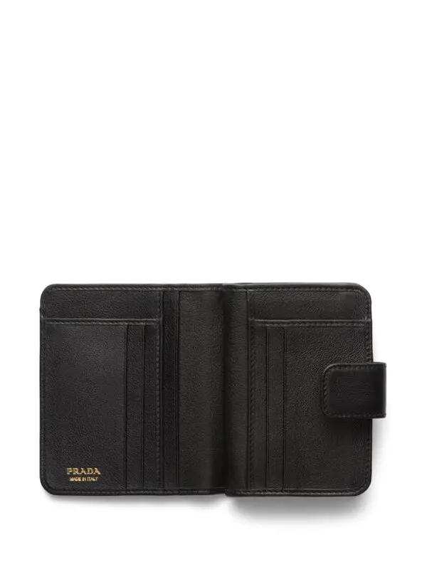 Prada Bi-fold Leather Wallet