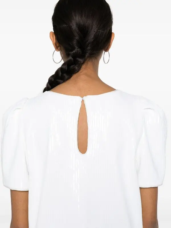 Zadig&Voltaire Tchao Sequinned T-shirt - White