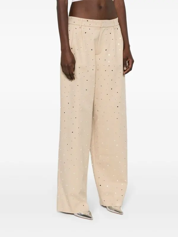 Giuseppe Di Morabito Rhinestone-embellished Trousers