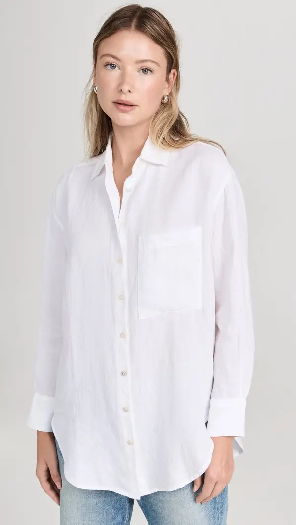 Ayr The Deeper End Linen Shirt