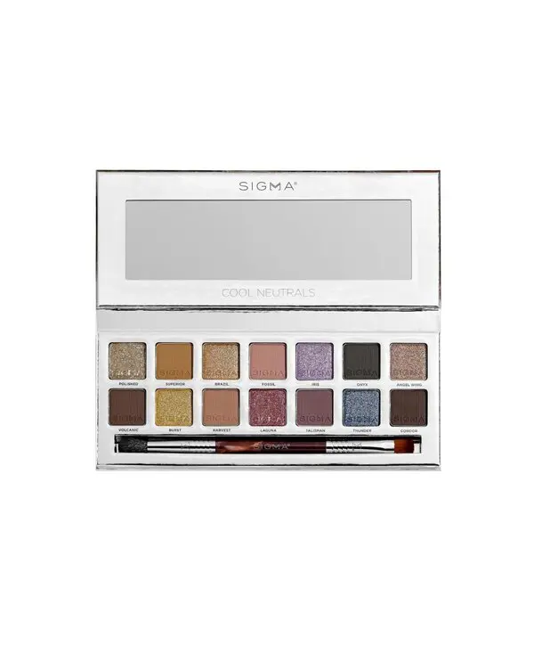 SIGMA BEAUTY Cool Neutrals Eyeshadow Palette - No Color