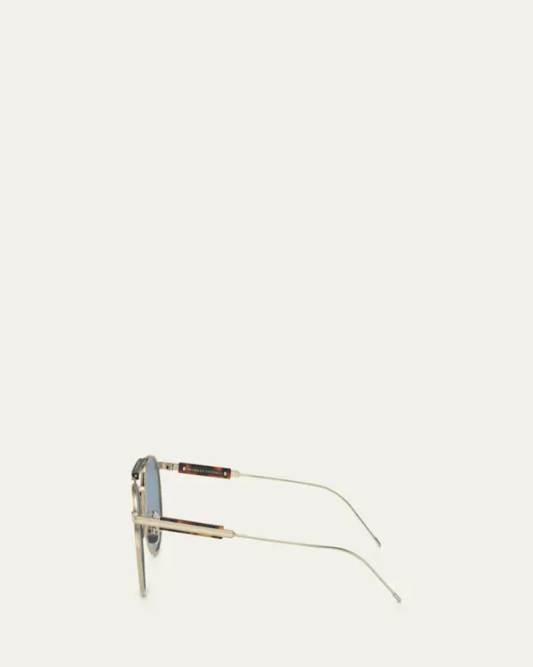 Brunello Cucinelli Bc2004st Aviator Sunglasses