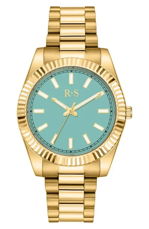 Rachie Shnay The Monaco Bracelet Watch - Siesta Blue