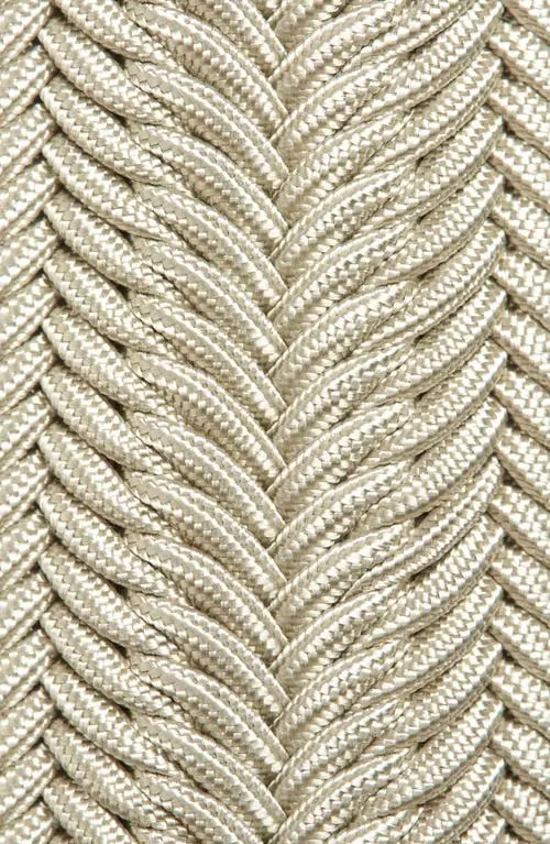Torino Herringbone Woven Belt - Camel