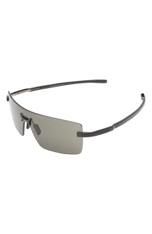 Tag Heuer 136mm Rimless Rectangle Sunglasses