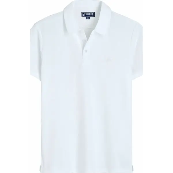 Vilebrequin Solid Terry Polo - Blanc