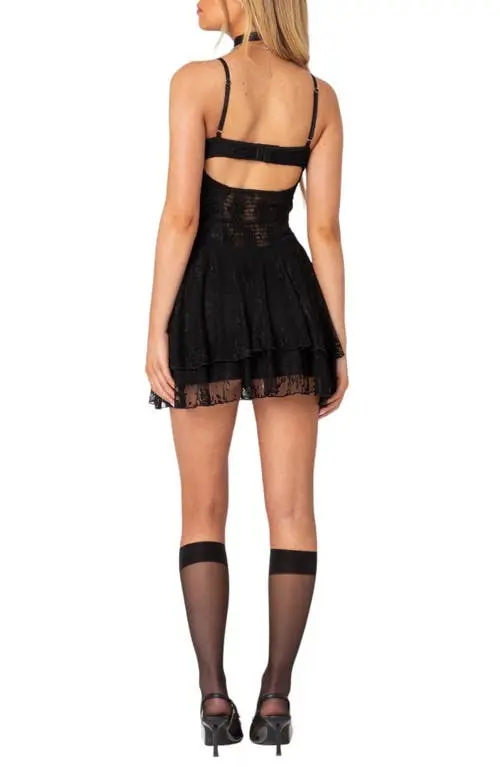 EDIKTED Lyla Lace Mini Dress