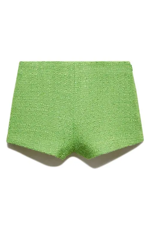 Mango Napoles Tweed Shorts