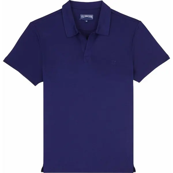 Vilebrequin Solid Tencil Polo Shirt - Minuit