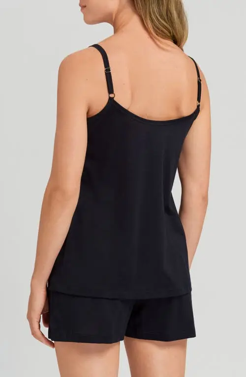 Hanro Juliet Short Pajamas - Black