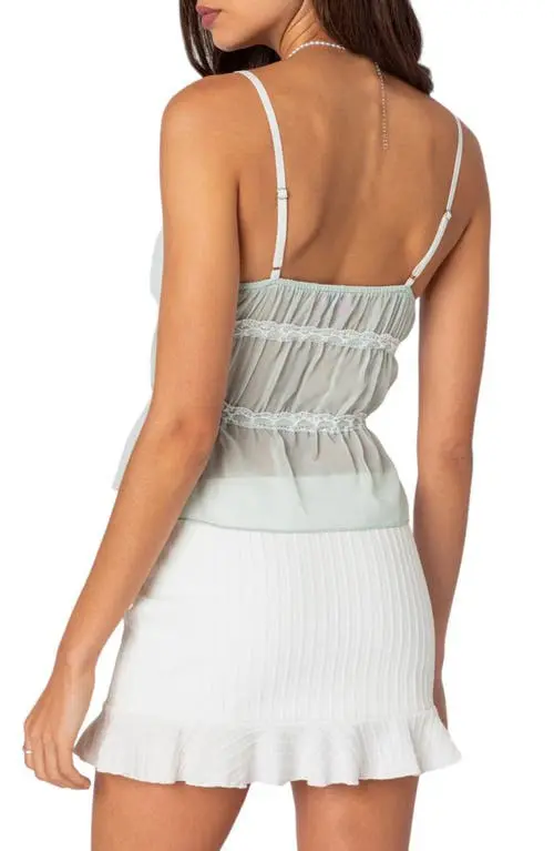 EDIKTED Addy Tie-front Camisole