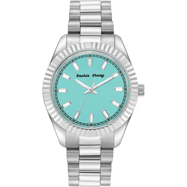 Rachie Shnay Automatic Bracelet Watch - Paloma Blue