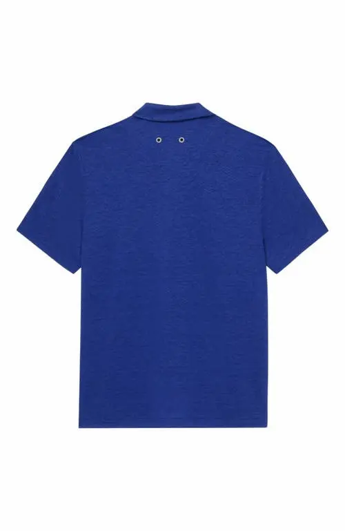 Vilebrequin Solid Linen Jersey Polo - Marrakech