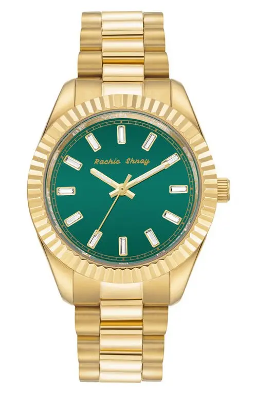 Rachie Shnay A Night In Malibu Bracelet Watch - Polo Green