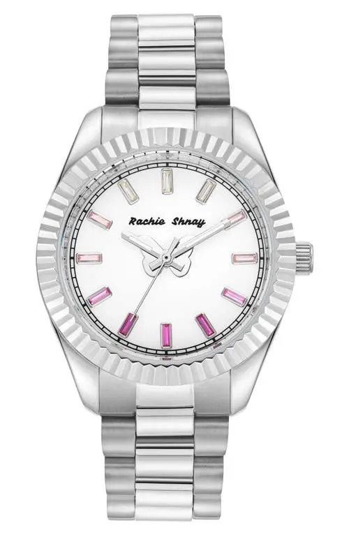 Rachie Shnay La Mariposa Automatic Bracelet Watch - Ombre Pink