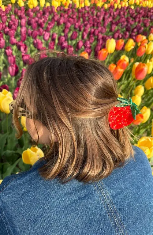 SOLAR ECLIPSE Strawberry Claw Clip