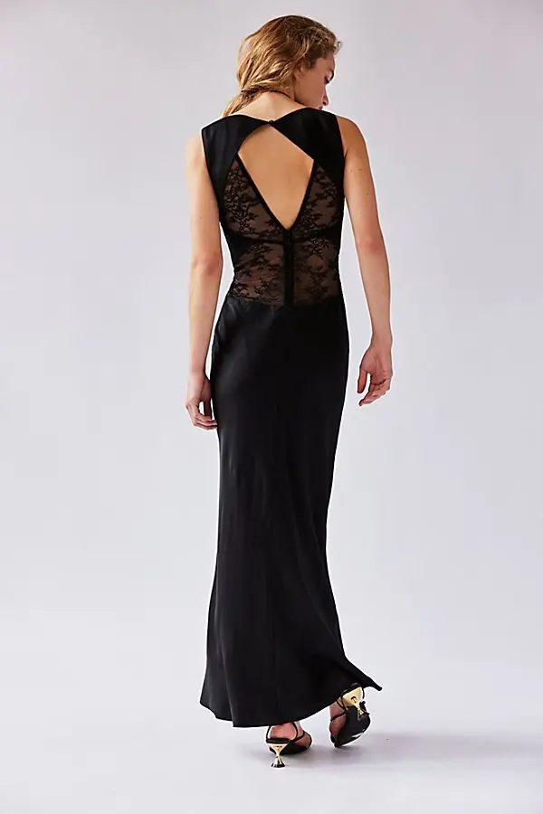 bec and bridge black lace dress Rent Bec And Bridge Black Dress UK 8
