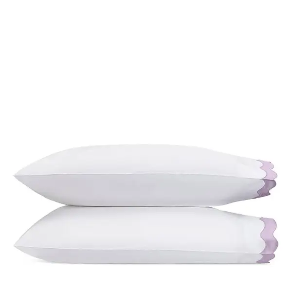 MATOUK Lorelei King Pillowcase Set - Violet