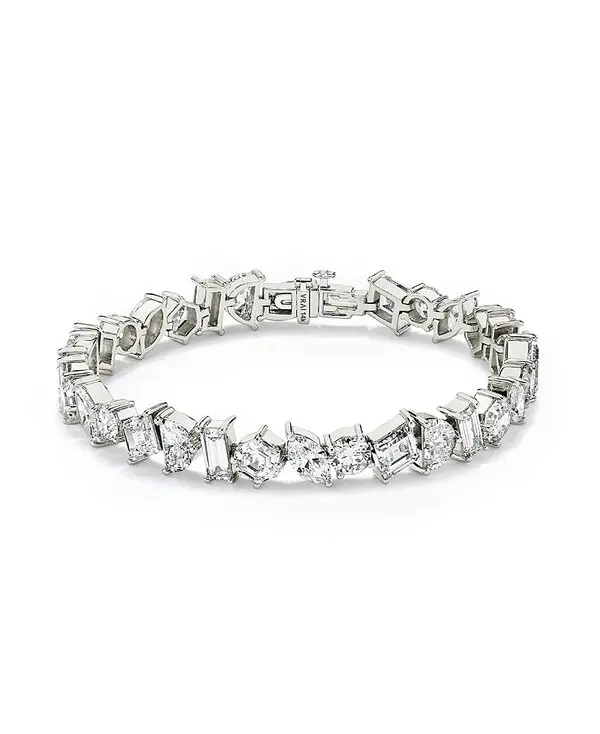 VRAI Illuminate 19.0ctw Diamond Bracelet - K White Gold
