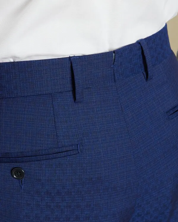 Santorelli Wool Stretch Comfort Pant - Navy