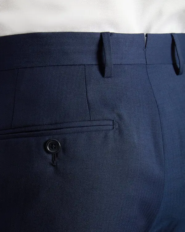 Santorelli Super 100's Wool Natural Stretch Pant