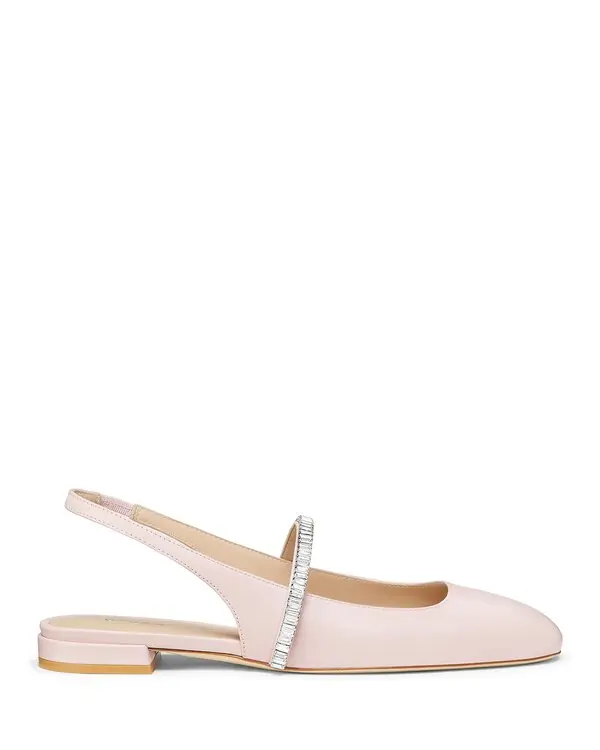 STUART WEITZMAN Stefanie Slingback Flats - Ballet