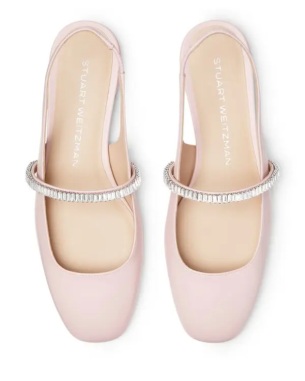 STUART WEITZMAN Stefanie Slingback Flats - Ballet