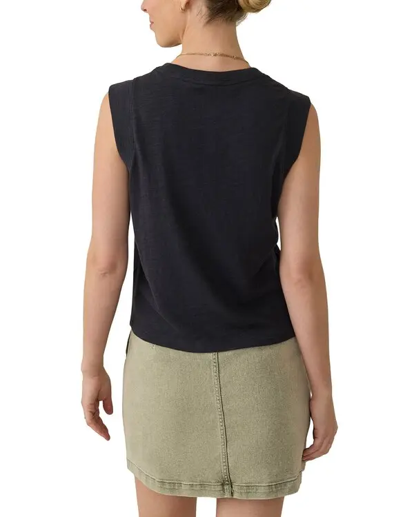 Faherty Brand Sunwashed Muscle Tank Top
